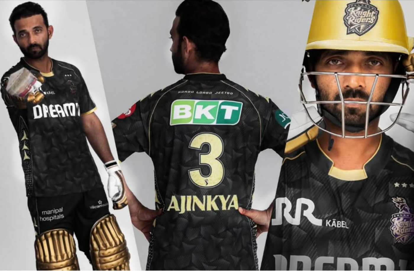 IPL 2025 - KKR To Bring Back Iconic Black - Gold Jersey For Away ...