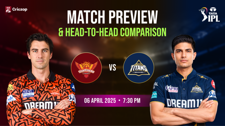 SRH vs GT Match Preview & Where to Watch Live? IPL 2025 Match 19